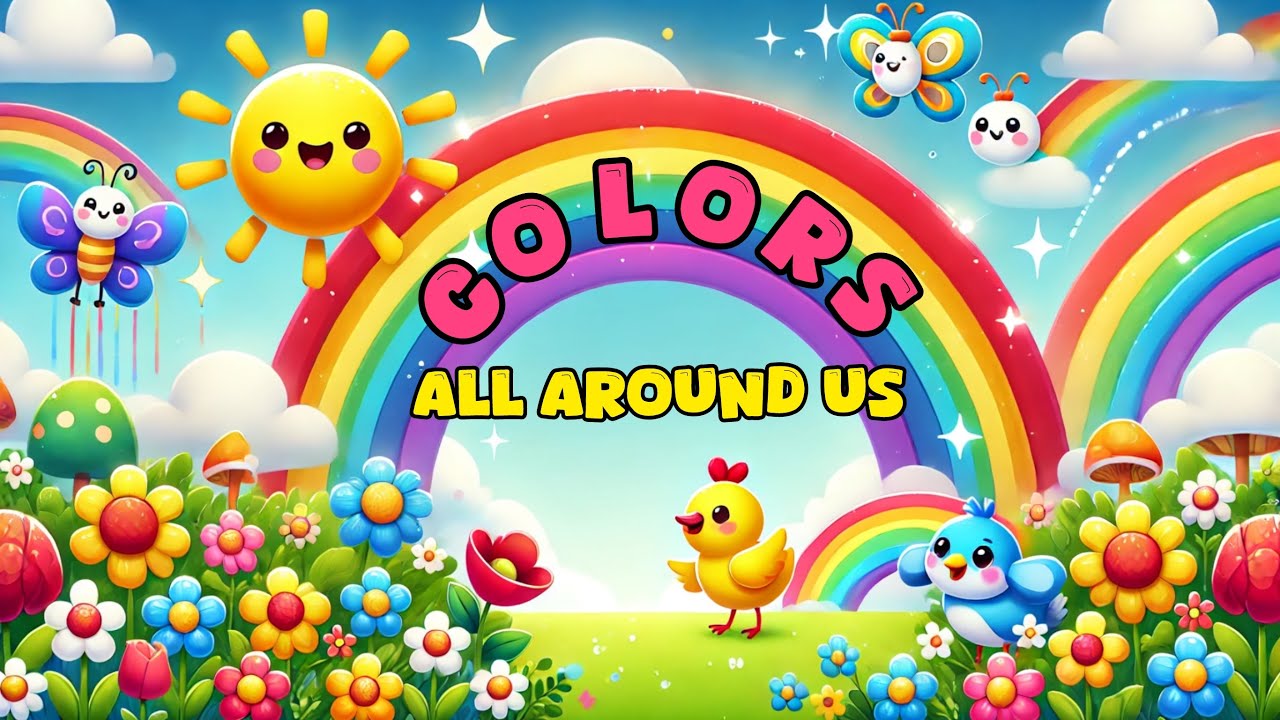 Rainbow Adventures! | 'Colors All Around Us' Kids' Song | Learning With ...