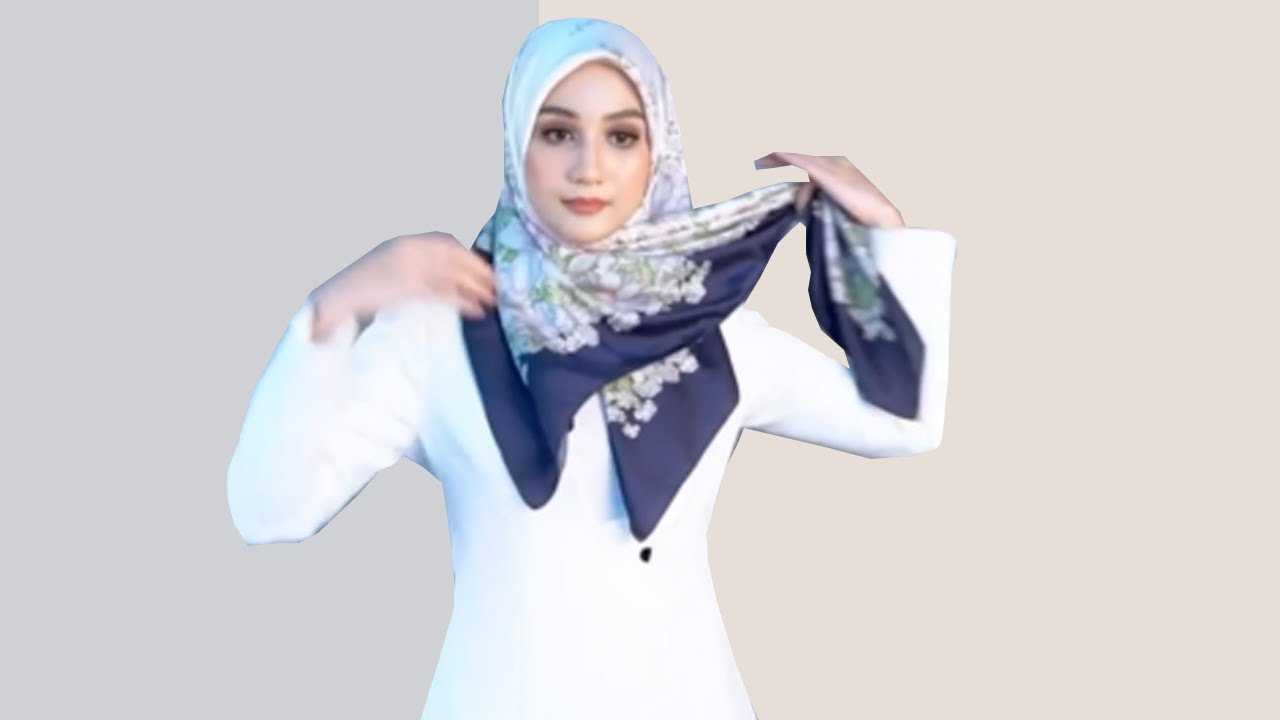 6 GAYA HIJAB SIMPLE ⚘ CARA PAKAI TUDUNG BAWAL SIMPLE DAN CANTIK STYLE ...