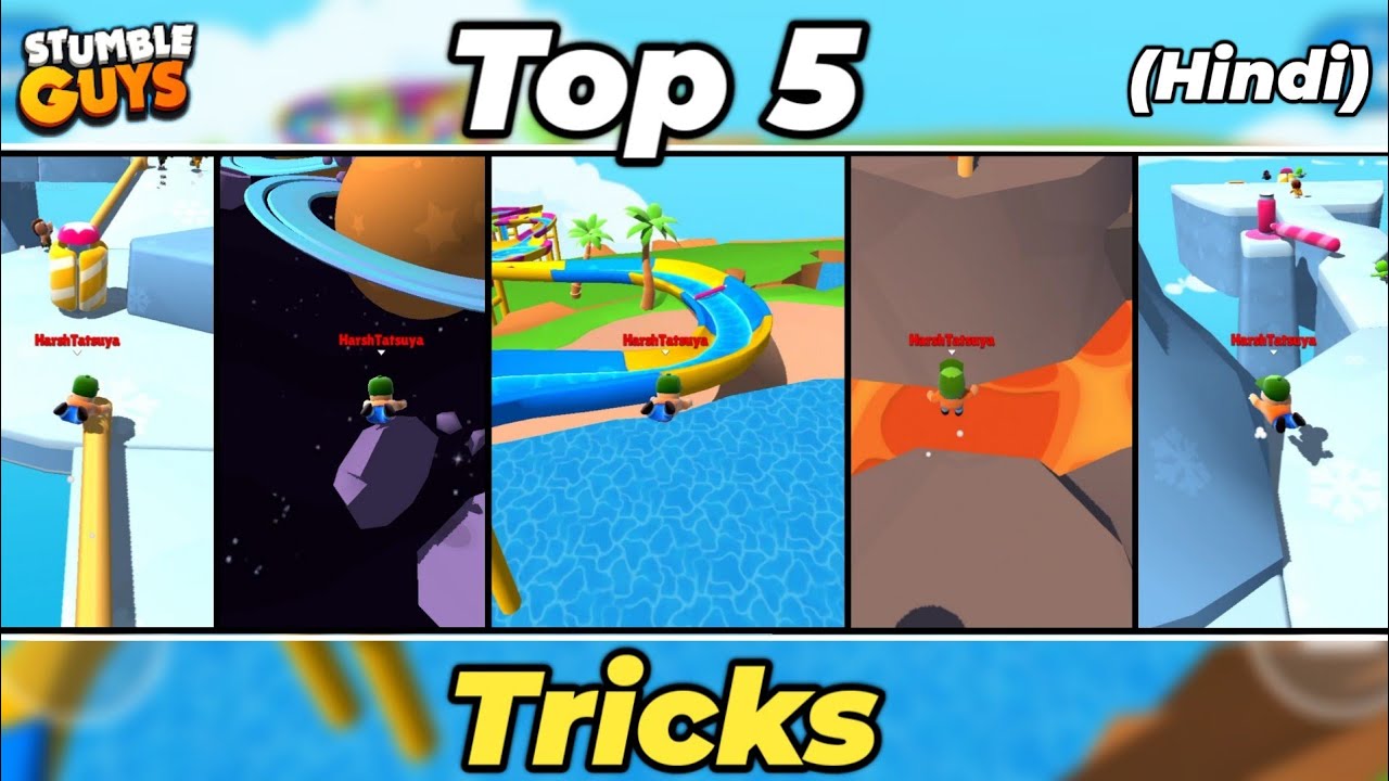 Top 5 Tricks To Win Everytime | Stumble Guys Tips and Tricks - YouTube