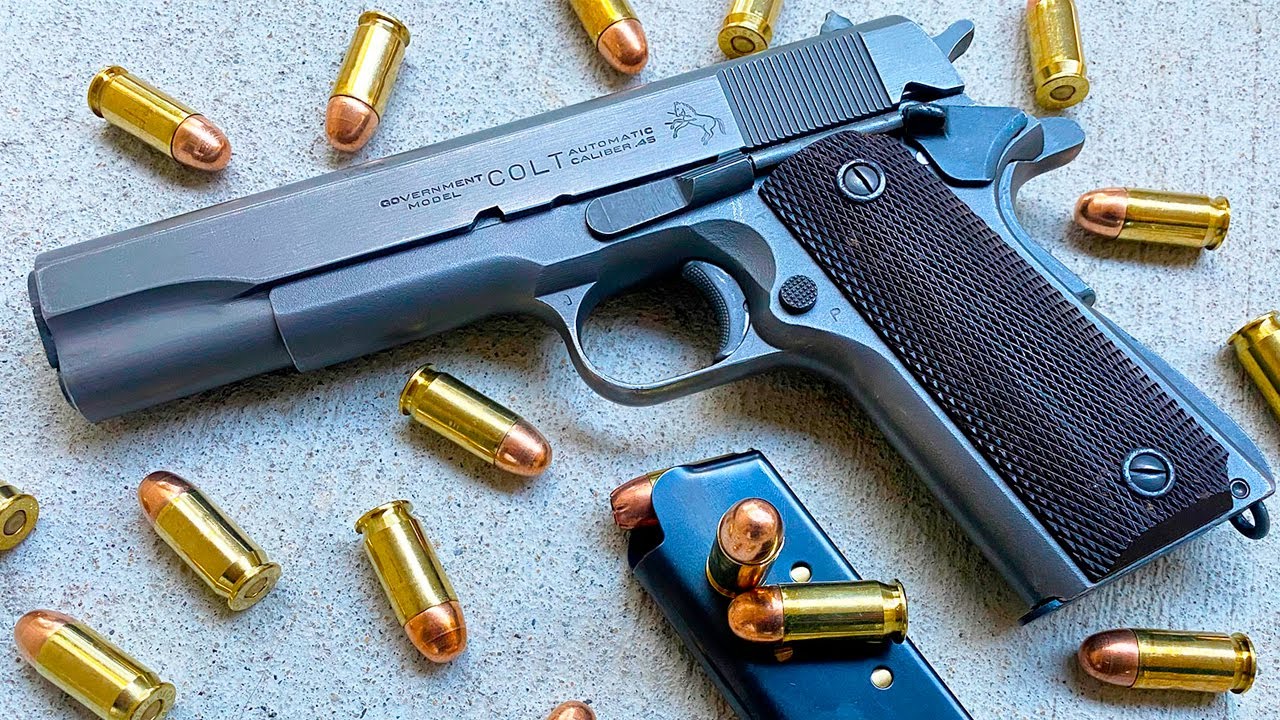  Qu Tan LETAL Es El Calibre 45 ACP YouTube