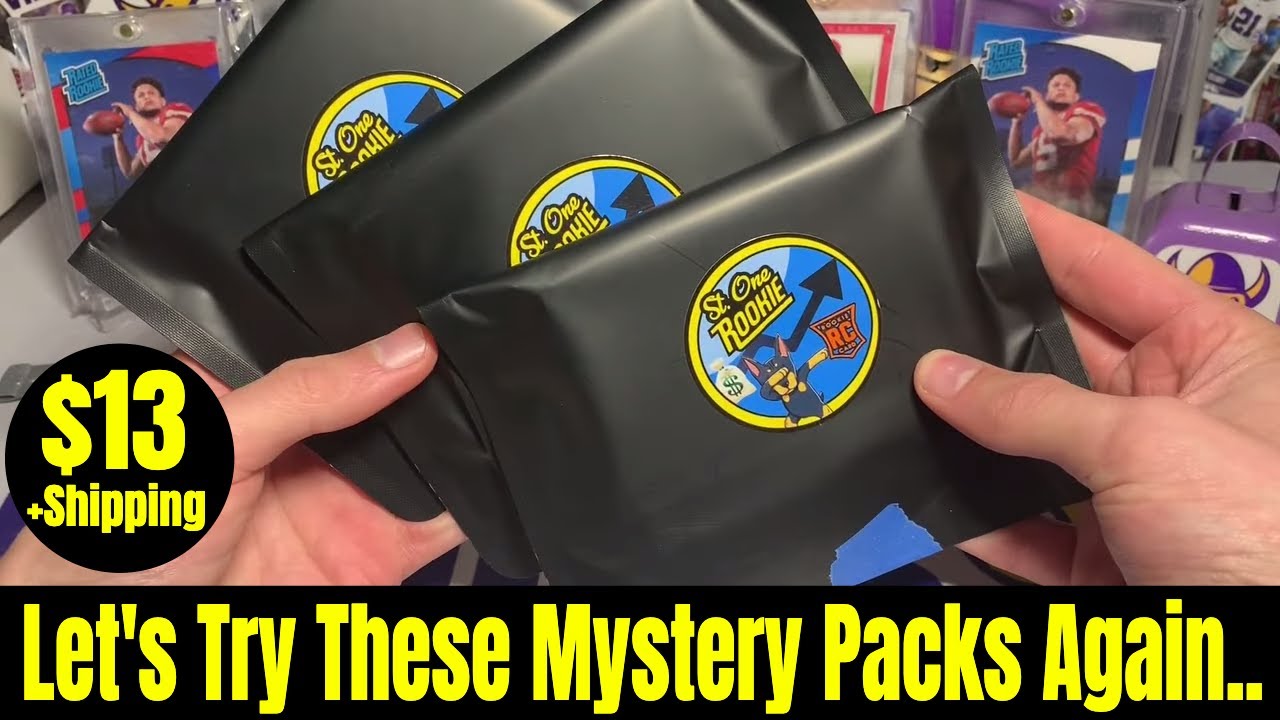 Let's Try This eBay Football Mystery Pack Again | Definitely Not The ...