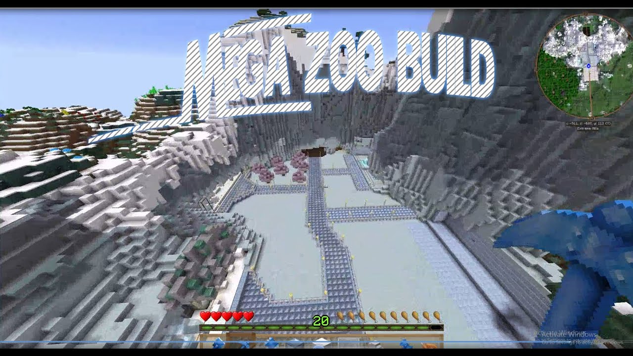 S1E1 Minecraft MegaBuild | Season One: Mega Zoo! - YouTube