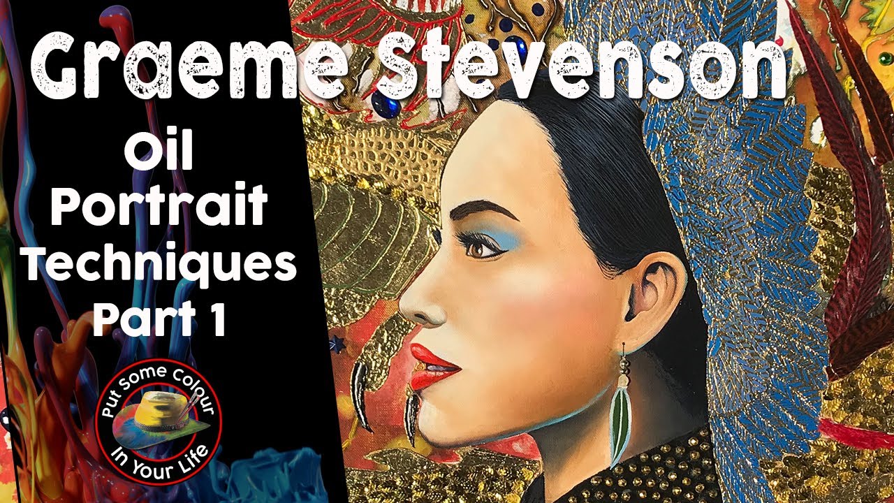 Oil Portrait Painting Step by Step - Part 1 with Graeme Stevenson ...