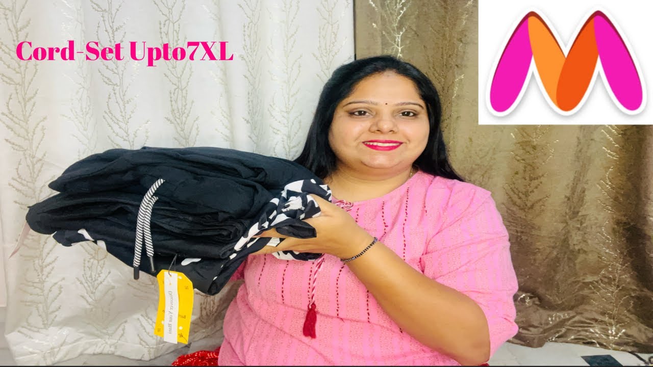 Plus Size Cord-Set Collection from Myntra under 1199|| Summer Friendly Collection - YouTube