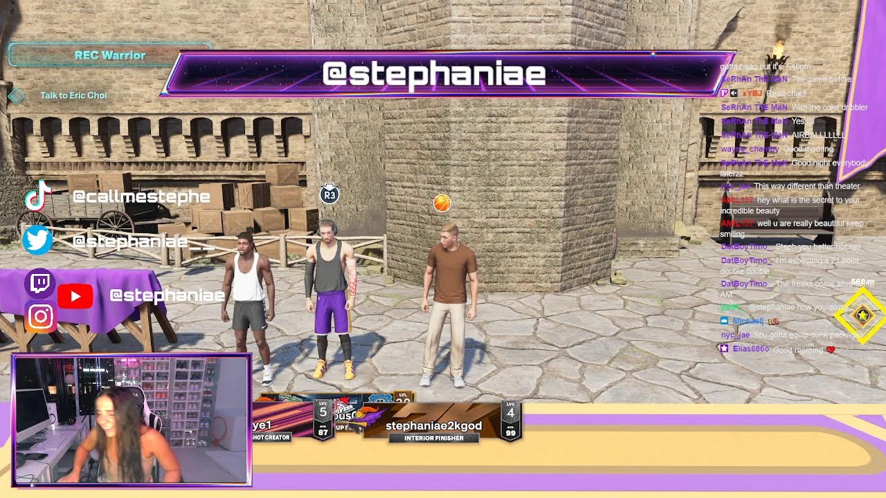 playing 2k with raye - YouTube