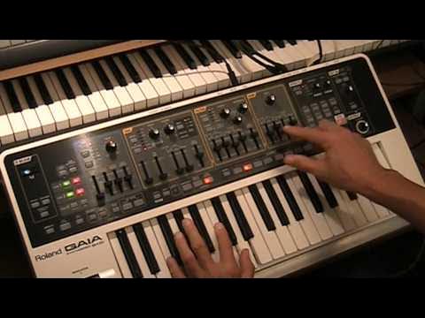 Roland Gaia Tutorial 1 - A BIG Synth Orchestra - Subtractive Synthesis - YouTube