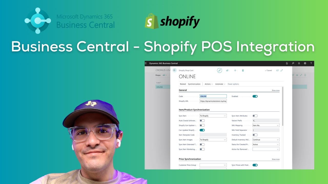 Business Central Shopify POS Integration - YouTube