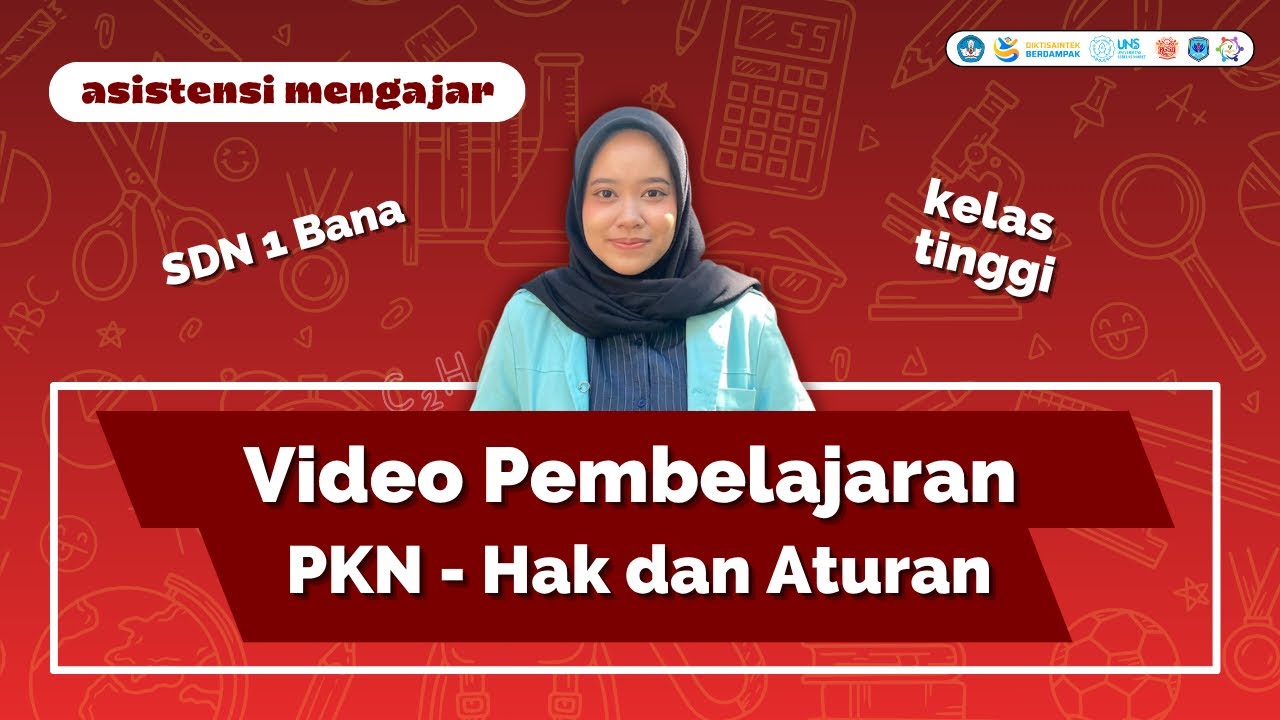 Pembelajaran PKN SD Kelas Tinggi - Hak dan Kewajiban - YouTube