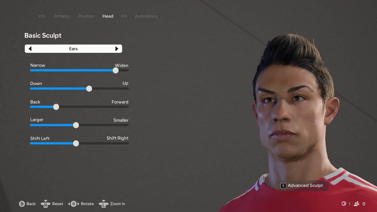 EA FC25 - Cristiano Ronaldo (CR7) Face - Pro clubs Face Creation ...