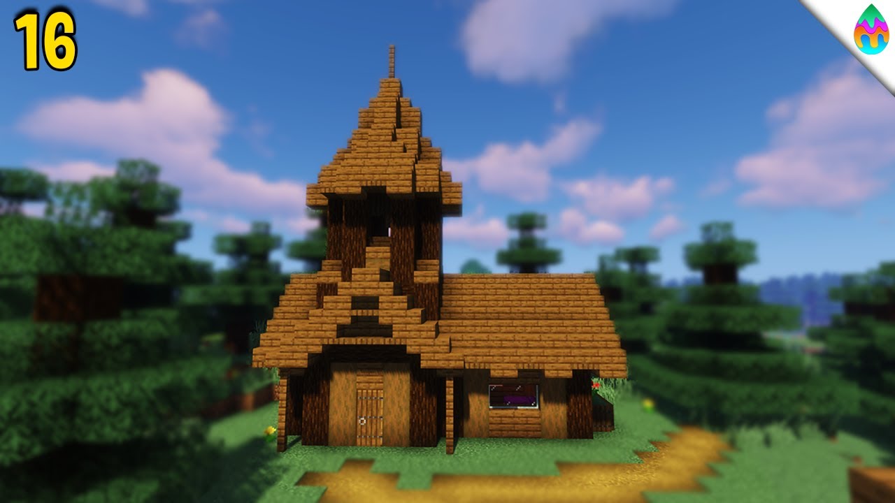 Minecraft Solo Survival! - Ep 16 - CLERIC HOUSE! (Minecraft 1.15 Let's ...
