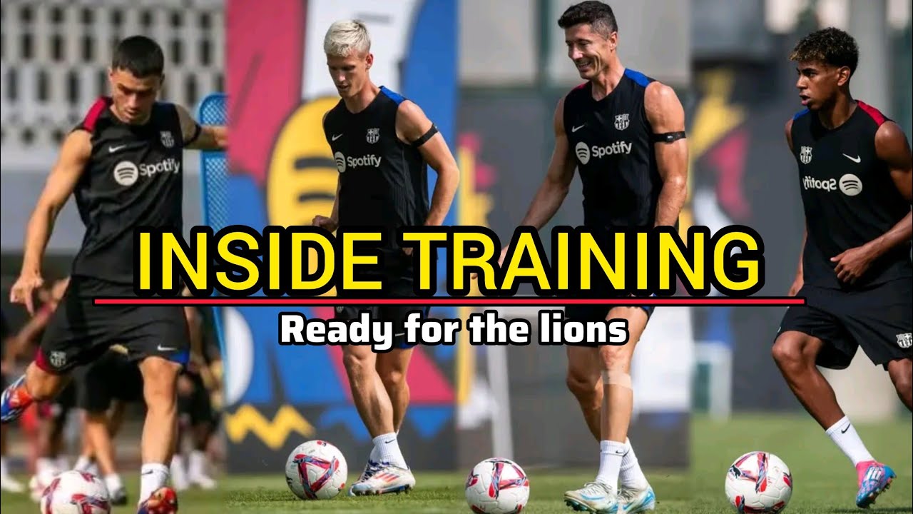 INSIDE TRAINING 🔥 ready for the lions - YouTube