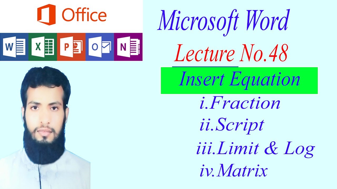 How To Insert Equations In Ms Word 2010 Tutorials 48 Create Equations How To Insert Equations In Ms Word 2010 Tutorials 48 Create Equations
