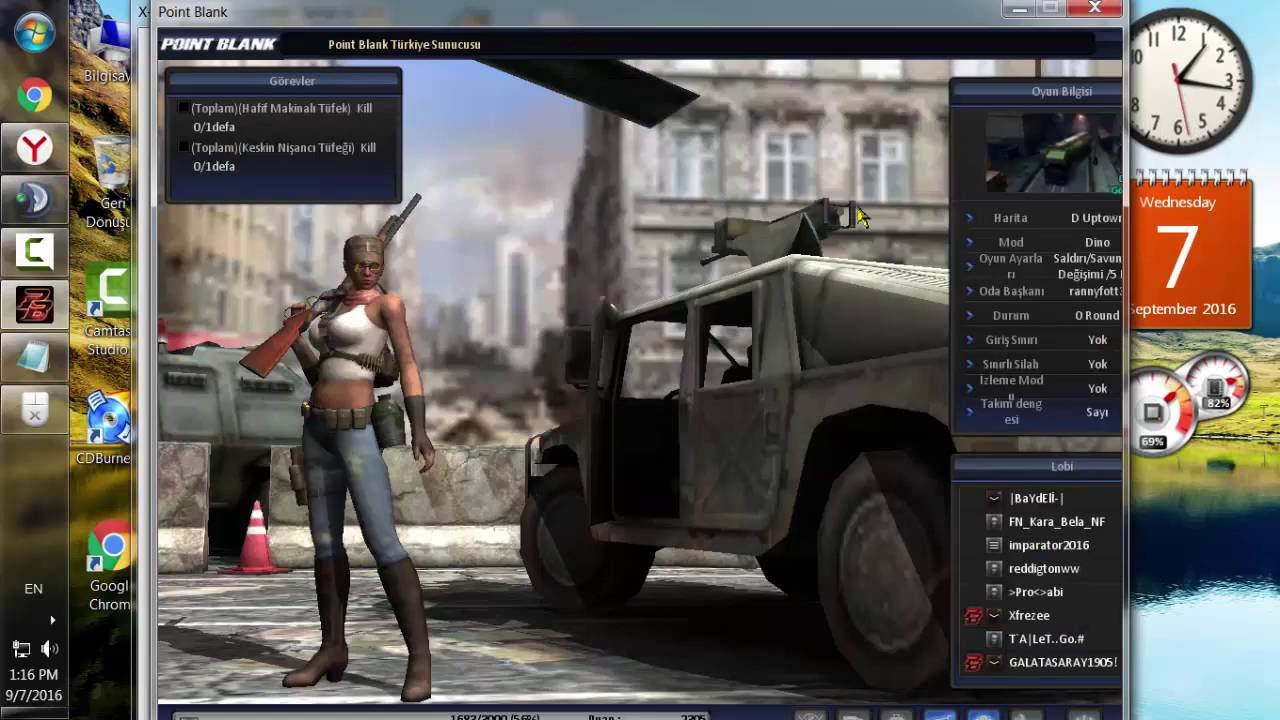 Point Blank adi mause makro qosmaq - YouTube