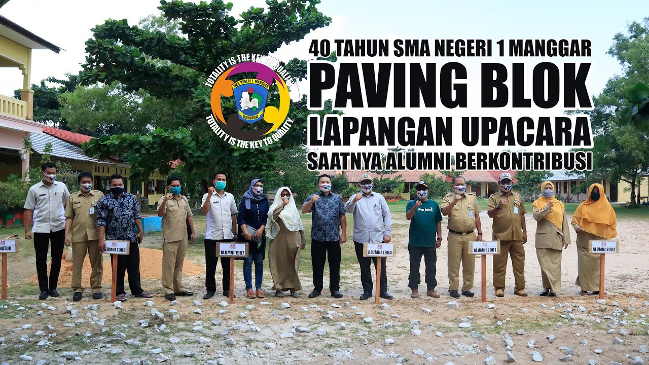 PAVING BLOK LAPANGAN UPACARA | SAATNYA ALUMNI BERKONTRIBUSI | # ...