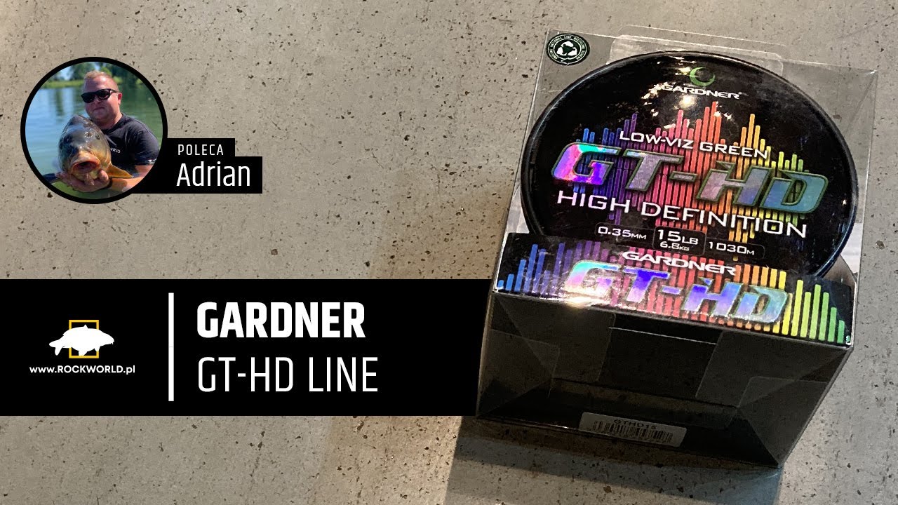 Gardner GT-HD Line - żyłka główna - YouTube