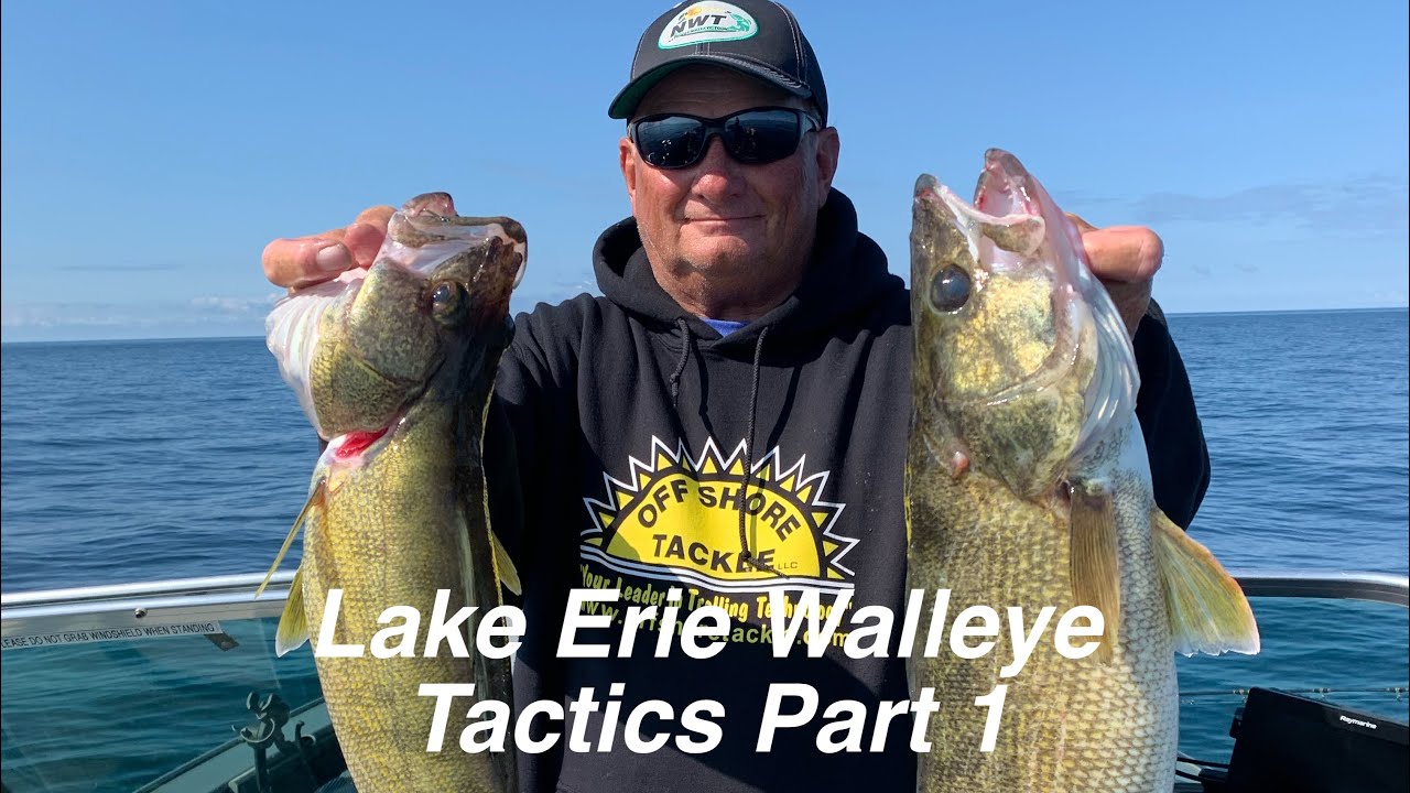 Lake Erie Walleye trolling tactics Part 1 with PWT champion Mark ...