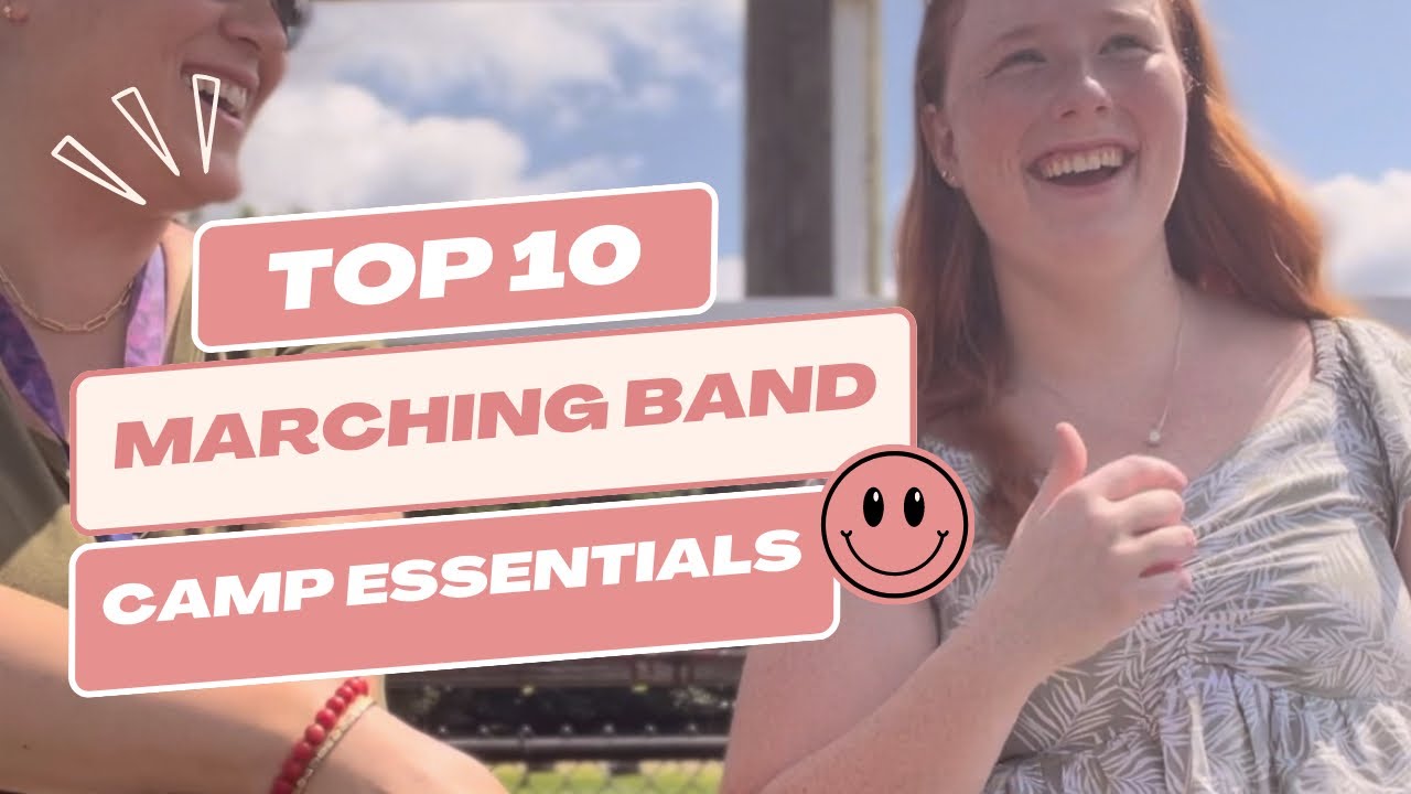 Top 10 Marching Band Camp Essentials - YouTube