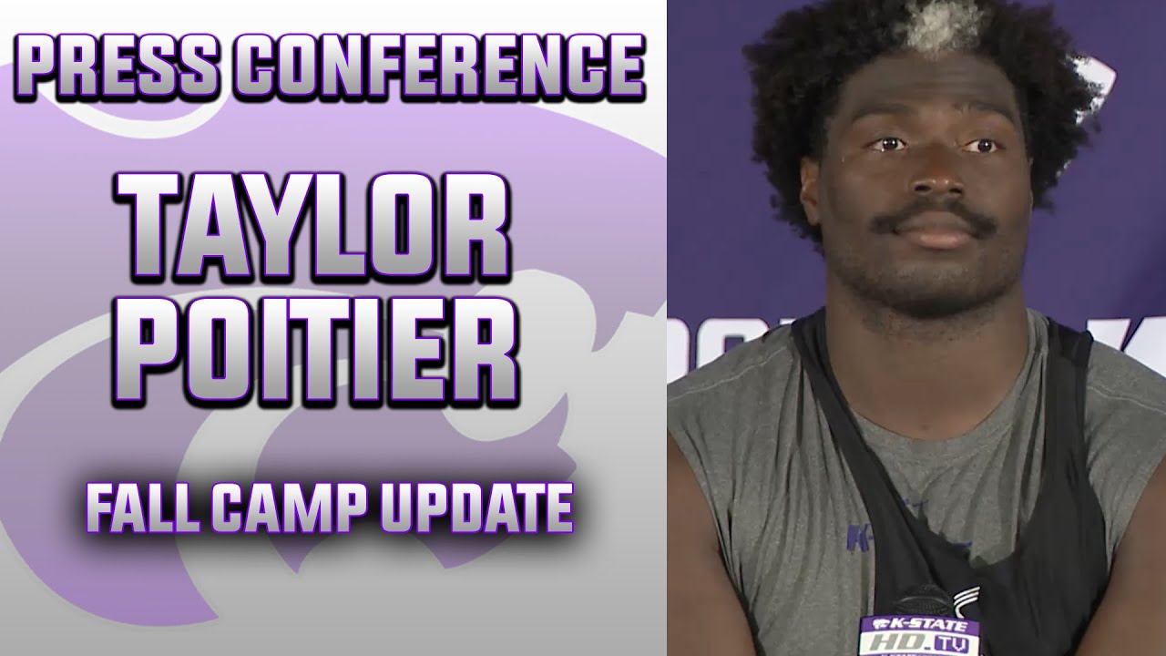 Taylor Poitier Press Conference | Fall Camp Update - YouTube