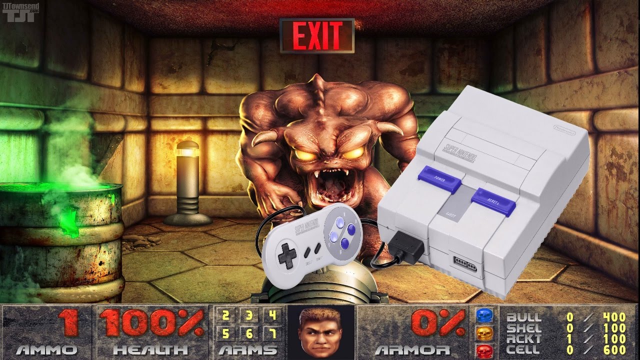 Doom SNES Review and Playthrough - YouTube