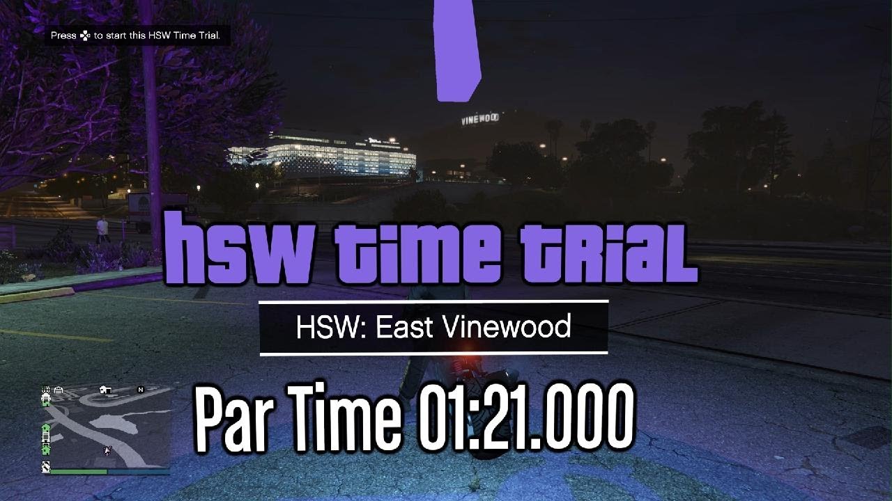gta v online ไทย วิธีหาเงินเเบบง่ายๆ 251000 hsw time trial - YouTube