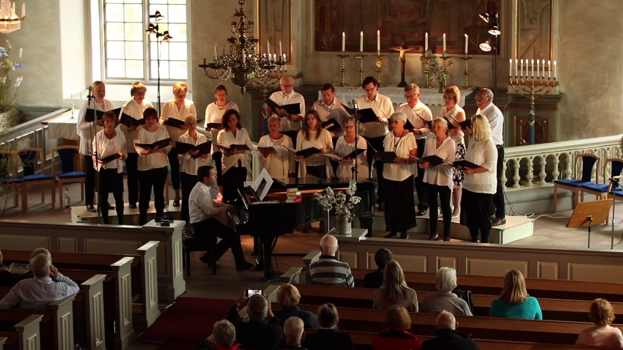 Fastän du sover - Anders Widmark - LIVE - Väddö kyrka - YouTube