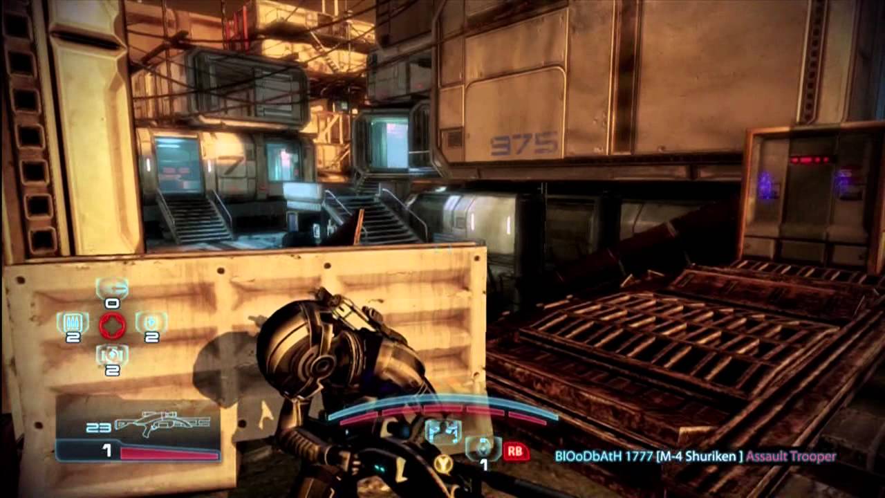 Mass Effect 3 Multiplayer Gameplay - Infiltrator - YouTube