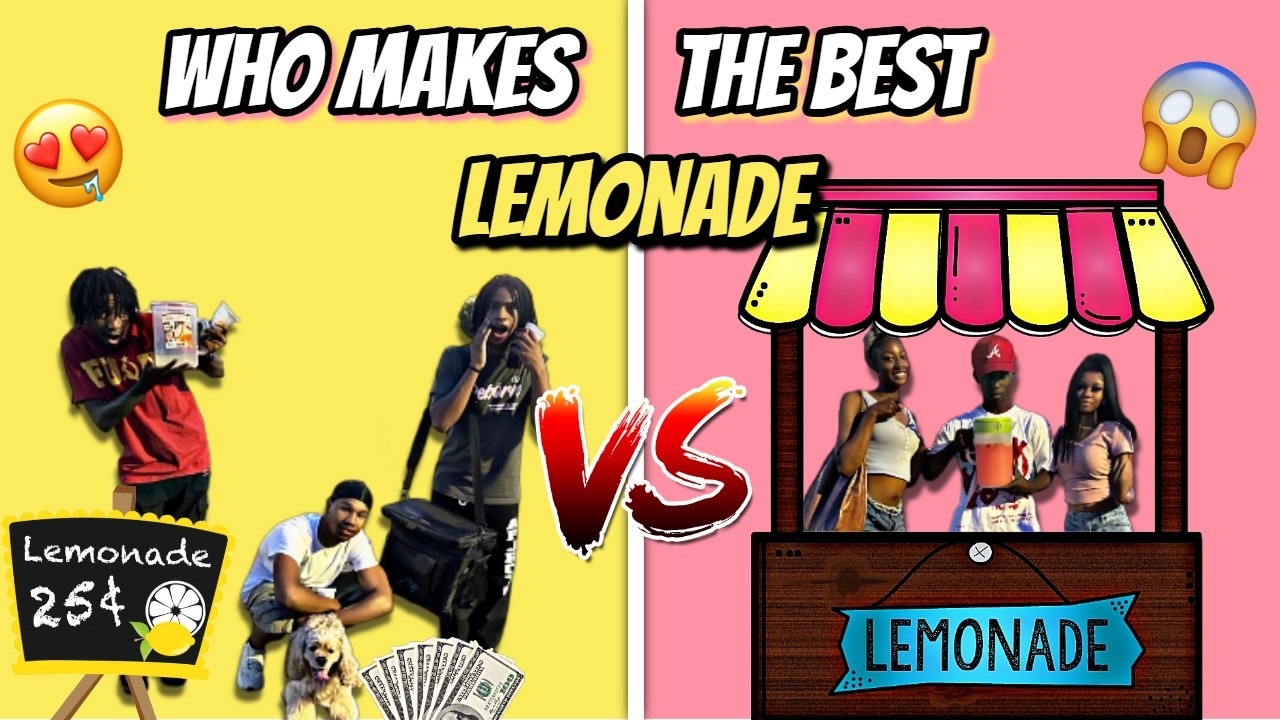 Who Makes The Best Lemonade Stand! - YouTube