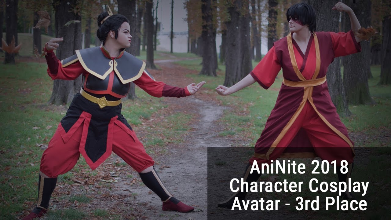 Avatar Cosplay Performance | AniNite 2018 | Character Contest (3rd ...