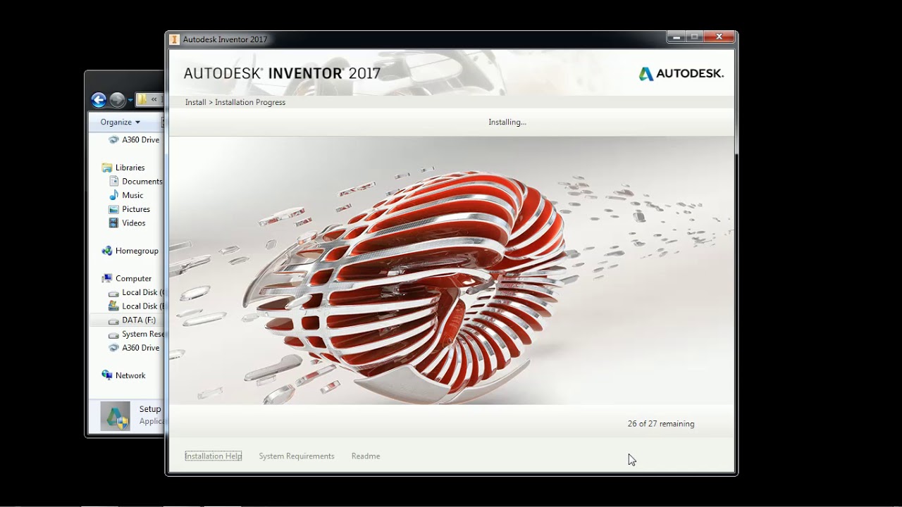 Cara Menginstal Autodesk Inventor 2017 pada Windows - YouTube