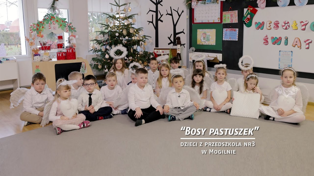 Pastorałka "Bosy pastuszek" || Przedszkole nr3 w Mogilnie - YouTube