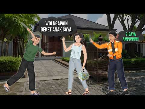 Hanya Karena Tukang Ojol, Ayah Cewek ini Tega Merendahkan - Drama Animasi