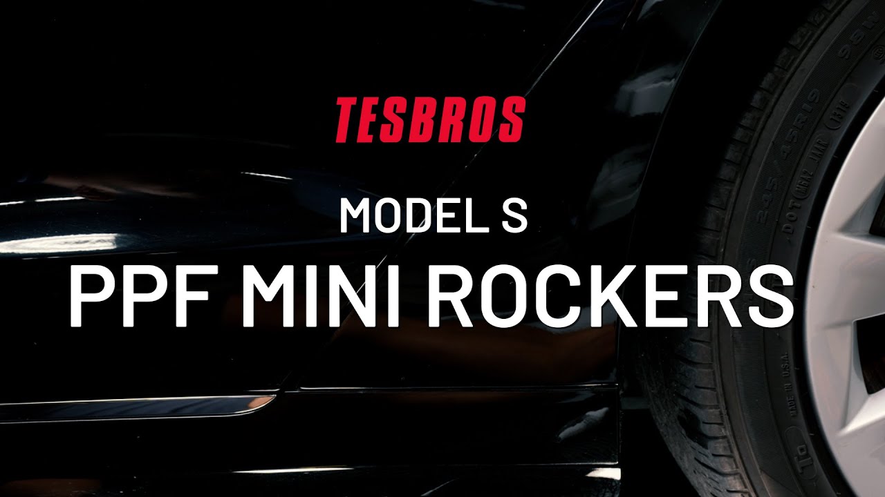 Tesla Model S 2013-2021 DIY PPF Mini Rocker Installation Instructions ...