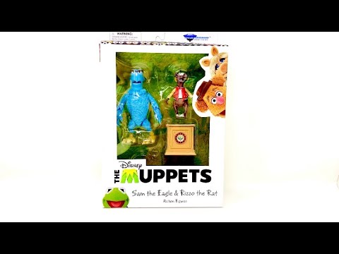 Diamond Select Toys Disney The Muppets Sam The Eagle & Rizzo The Rat ...