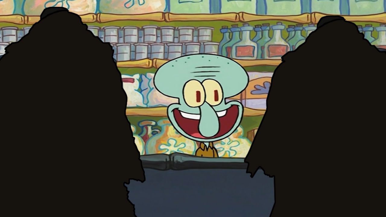 squidward goes shopping - YouTube