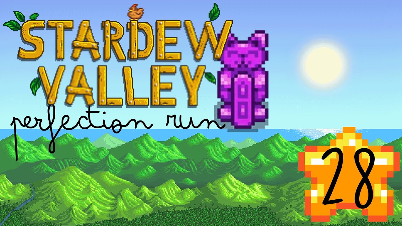 Junimo Cart Begins || Stardew Valley Perfection Run: Day 028 - YouTube