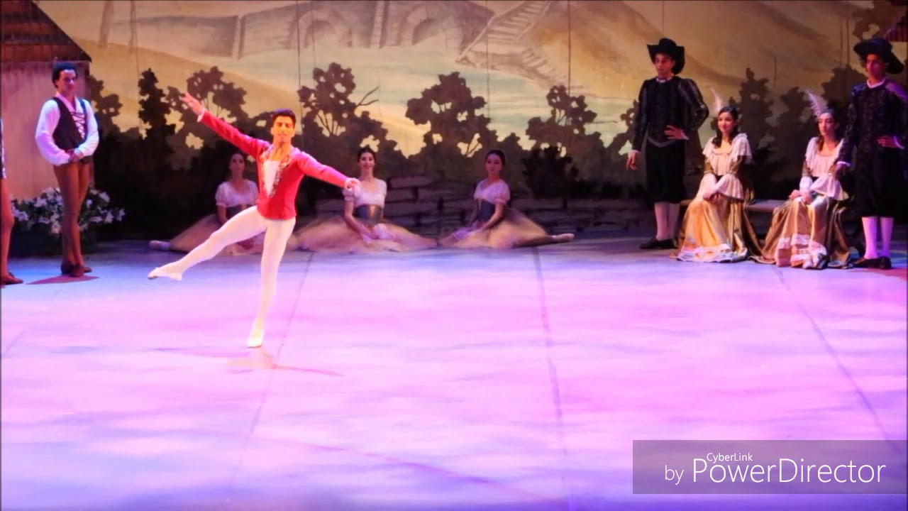 Male variation of peasant pas de deux from Giselle Ballet 2019 - YouTube
