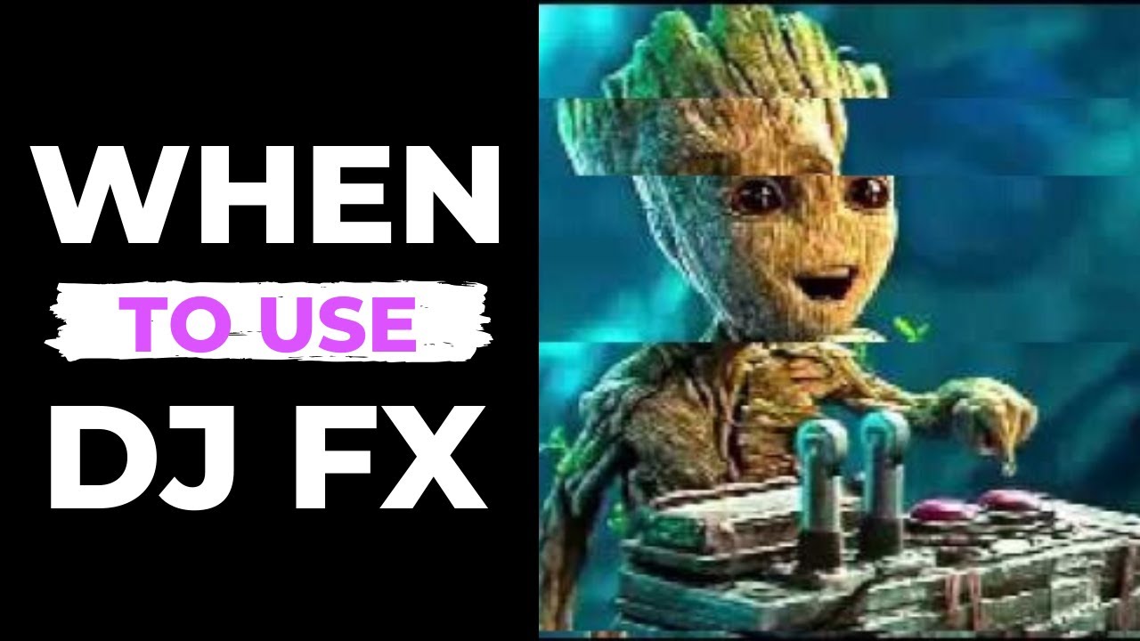 How to use DJ FX - on club gear - YouTube