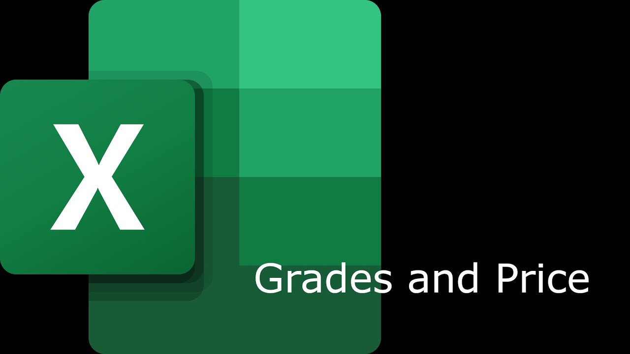 Using Excel Look Up Grades And Prices YouTube Using Excel Look Up Grades And Prices YouTube
