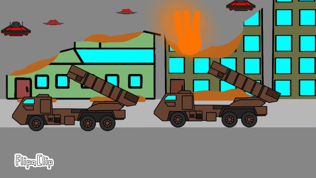 Pivot Alien invaion Fight war animathon Brazil 9 - YouTube