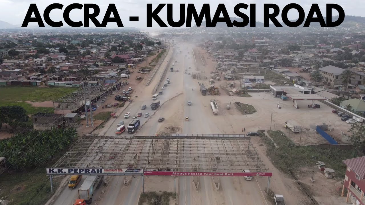 Accra - Kumasi Highway Project Update - 23/11/2023 - YouTube