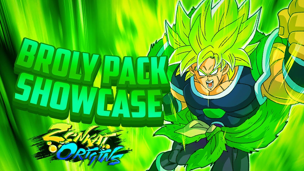 Broly Pack Showcase in ZENKAI ORIGINS! - YouTube