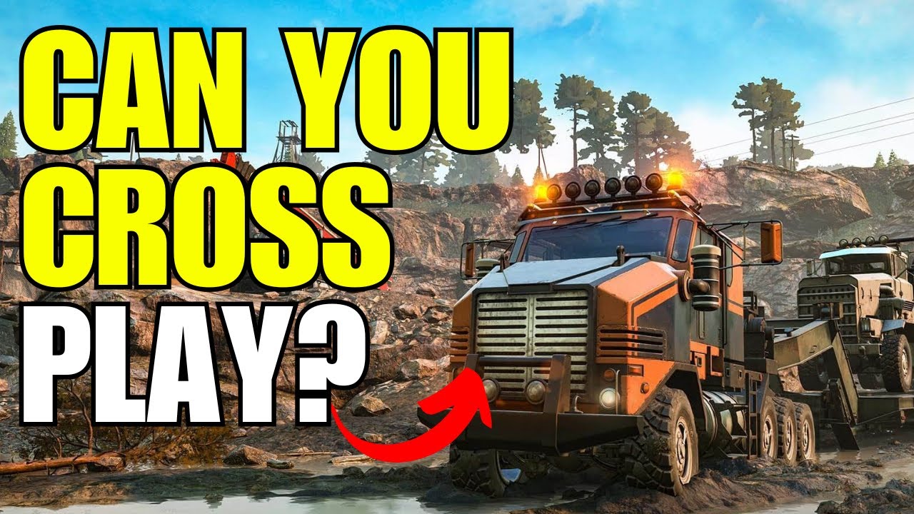 How To Snowrunner Crossplay PC And PS5 - YouTube