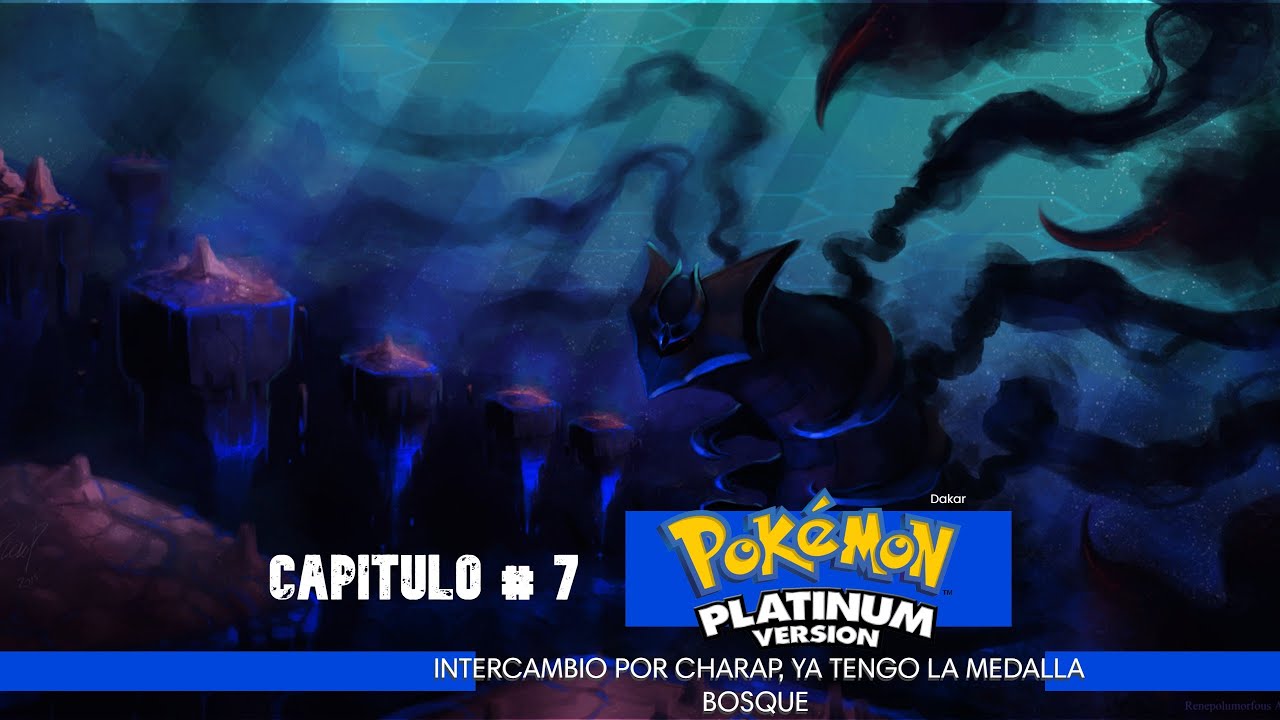 Pokémon Platino 🧶 Intercambio por Charap, Ya tengo la Medalla Bosque ...
