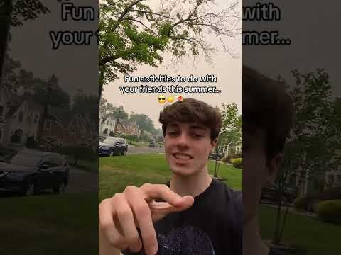 Fun activities to do with your friends this summer 😎☀️⛱️