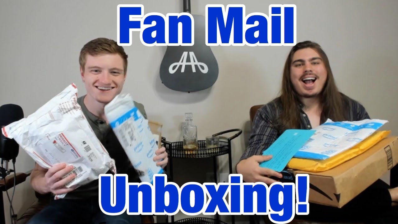 INSANE FAN MAIL UNBOXING! | Andy & Alex #1 - YouTube