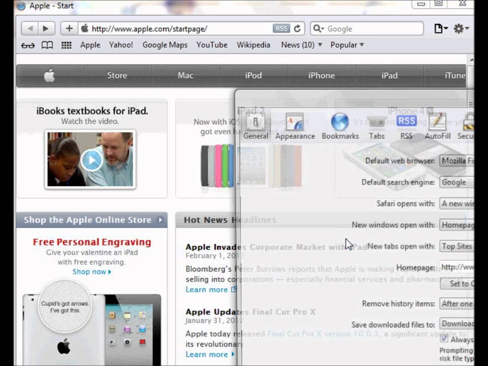 Enabling JavaScript In Safari - YouTube