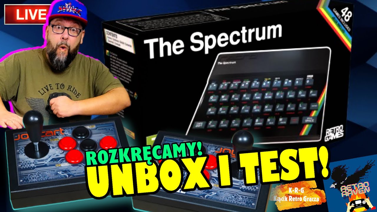 🔴 THE SPECTRUM! UNBOXING, ROZKRĘCANIE I TEST Z JOYCARTEM! głosowo ...