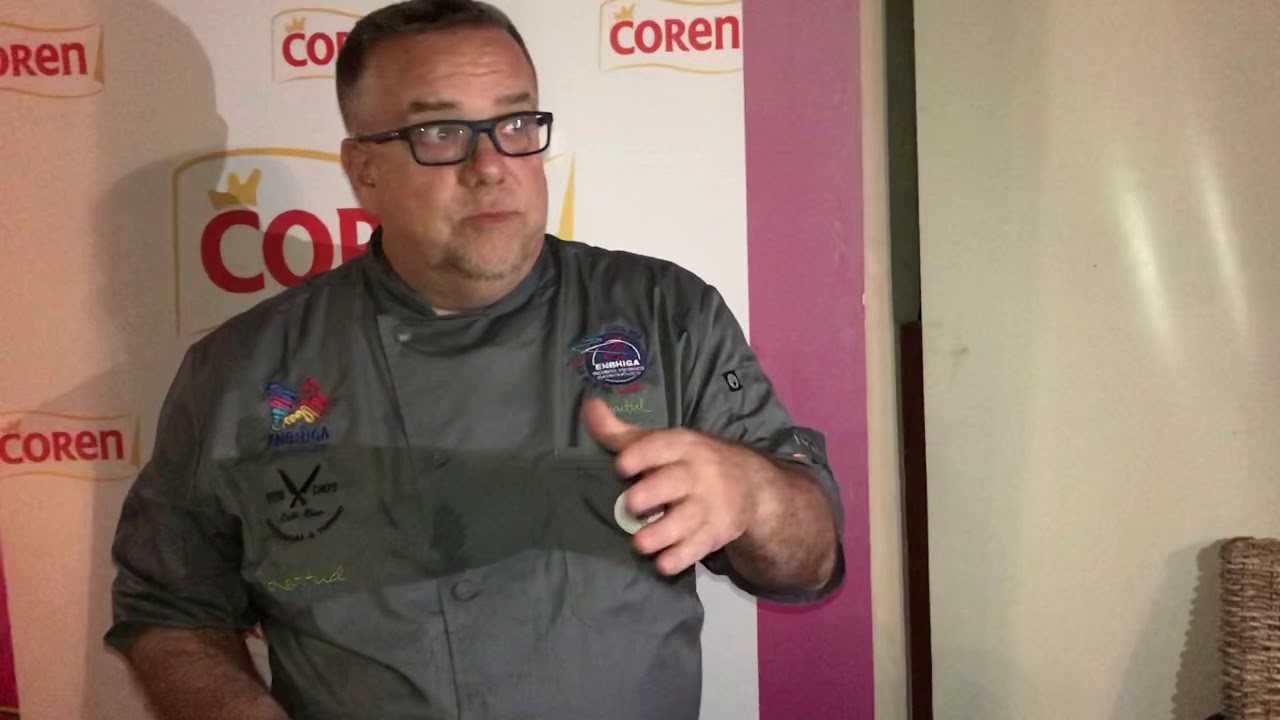 Chef Darrell Thomas disfruta los productos Coren - YouTube