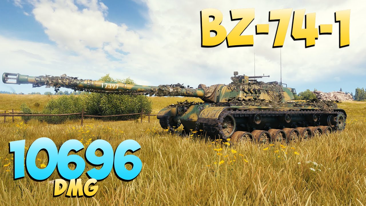 BZ-74-1 - 5 Kills 10.6K DMG - Pleasure! - World Of Tanks - YouTube