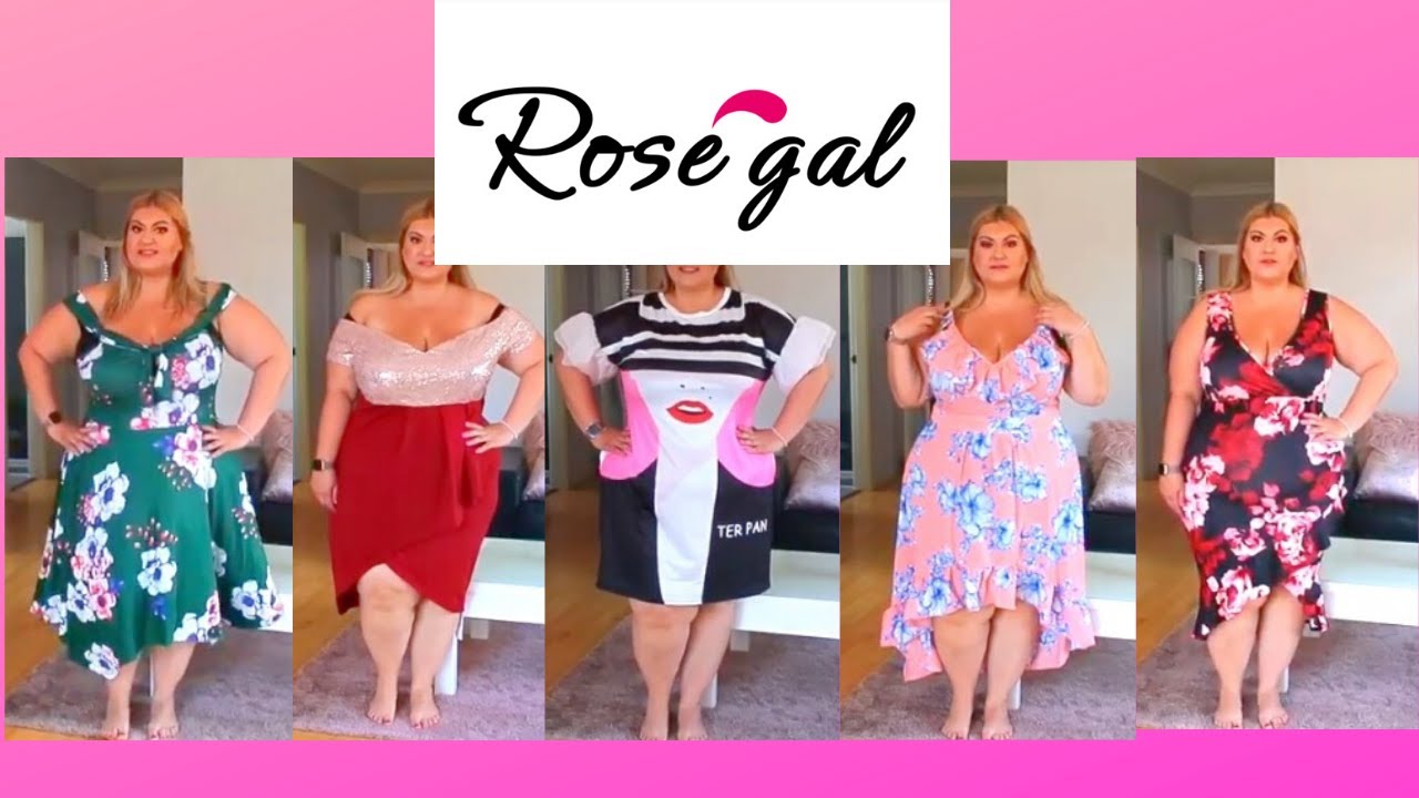 Rosegal Haul & Try On - PLUS SIZE - YouTube